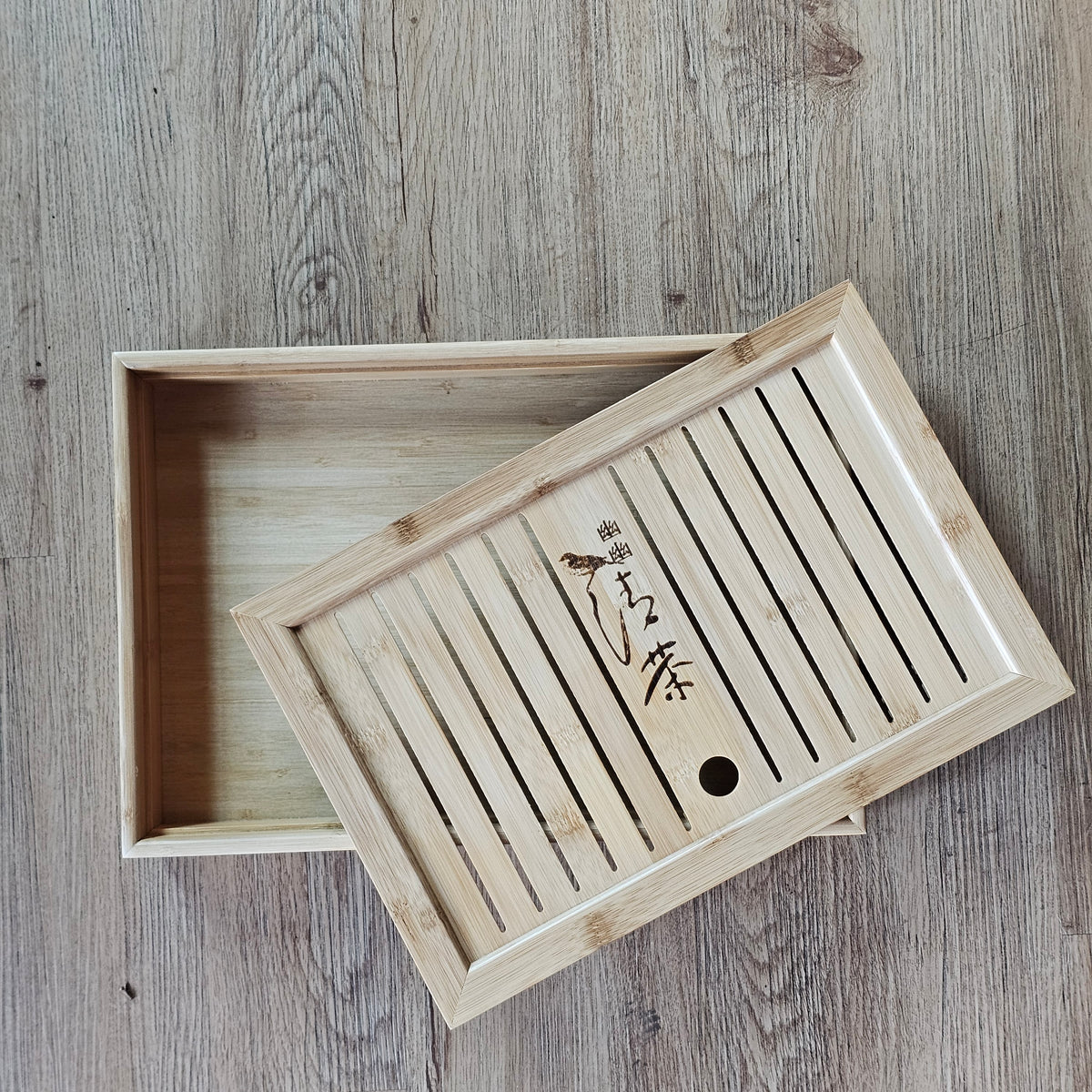 Small Bamboo Tea Boat